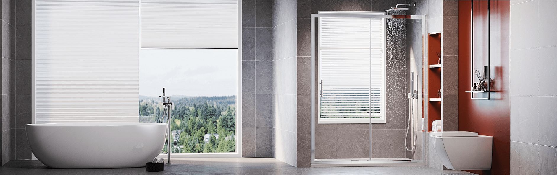 Shower Enclosures & Cubicles | Elegant Showers UK | Opening Type ...