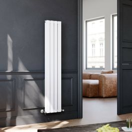 ELEGANT 1800 x300mm Vertical Designer Radiator Column Tall Upright ...