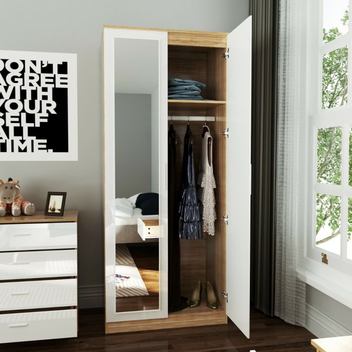 2 door wardrobe closet store