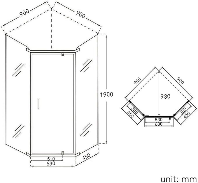 Corner Shower Stall Dimensions BREEZE PARIS 34 CORNER SHOWER KIT 4PC