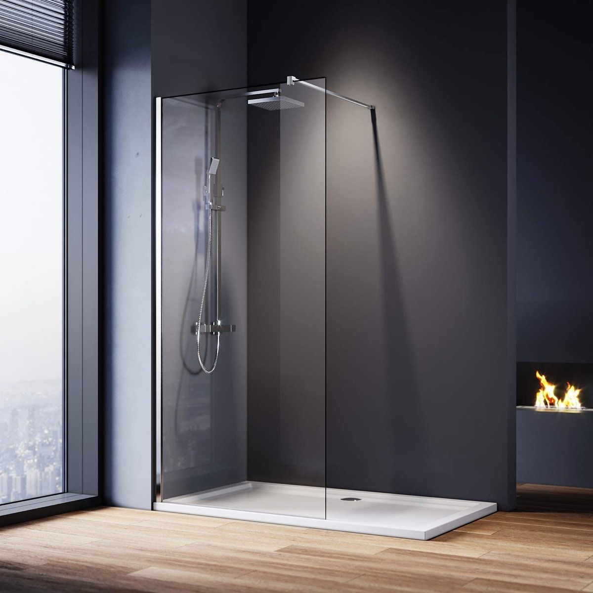 Luxury Open Showers