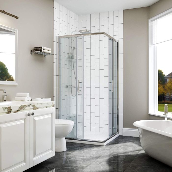 Quadrant Shower Enclosure: Maximise Your Bathroom Layout & Free Up Wall ...